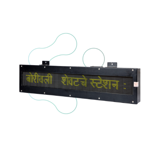 In-Coach LED Displays - optitech